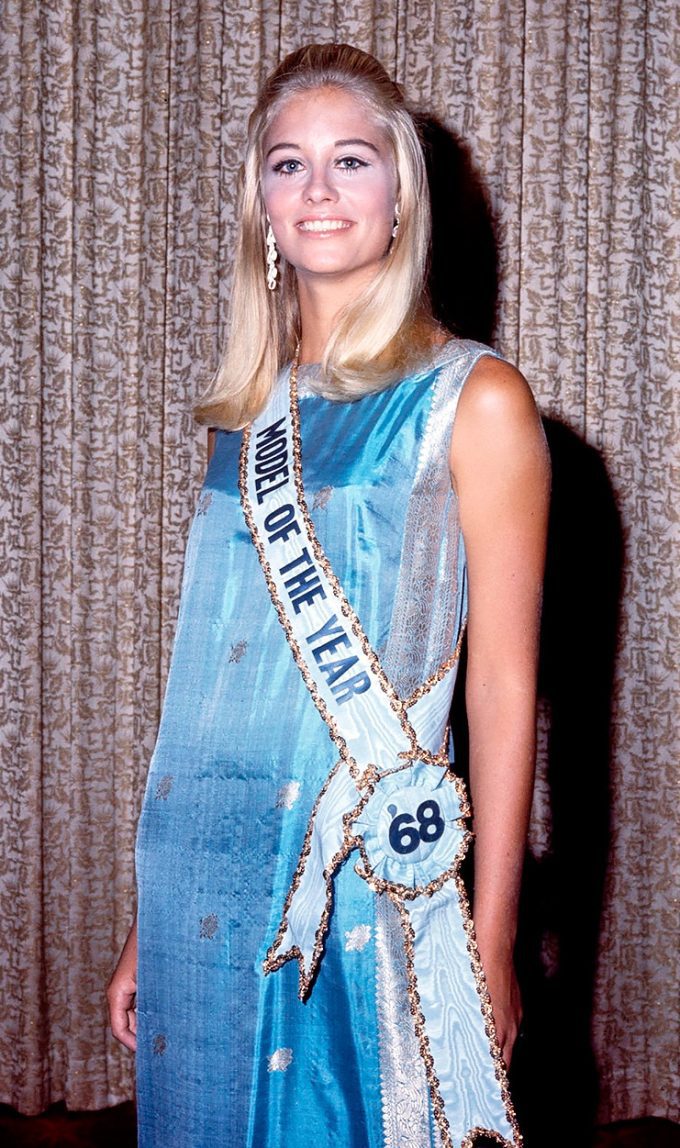 Cybill Shepherd when she won Model of the Year in 1968 - The 60's