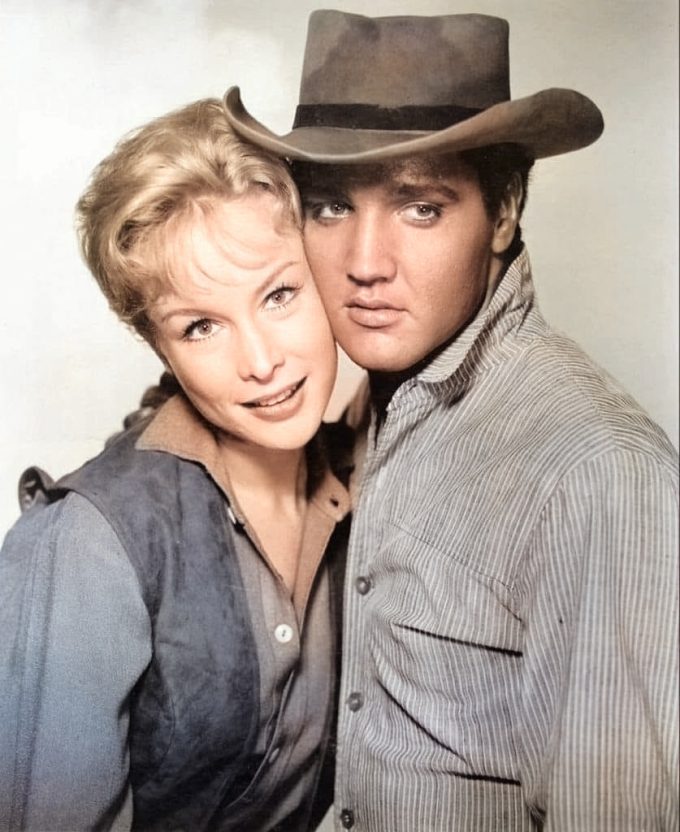 Barbara Eden and Elvis Presley 1960 - The 60's